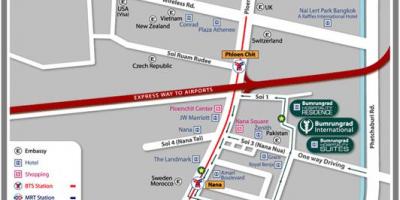 Bangkoka kartes - Kartes, Bangkoka (Taizeme)